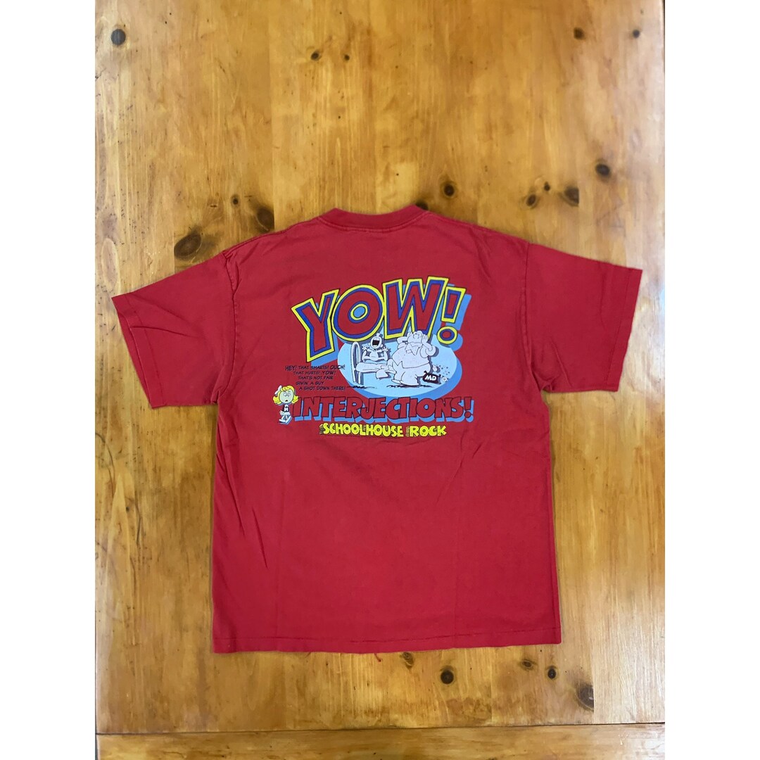 Vintage 1990s School House Rock Interjections Teevintage Tshirt - Etsy
