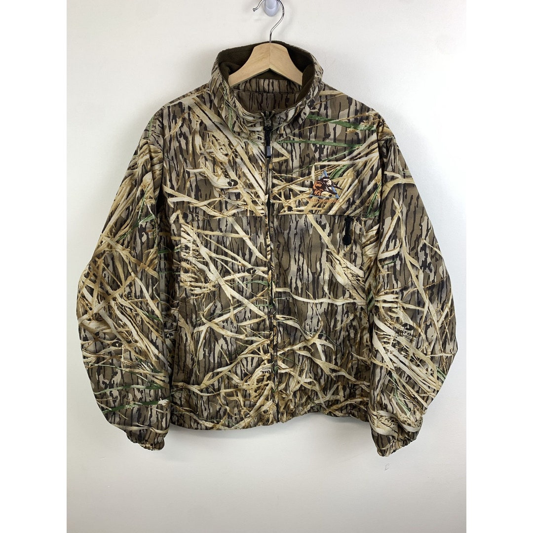 Vintage Mossy Oak Shadow Grass Camo Light Jacket Size M Vintage ...