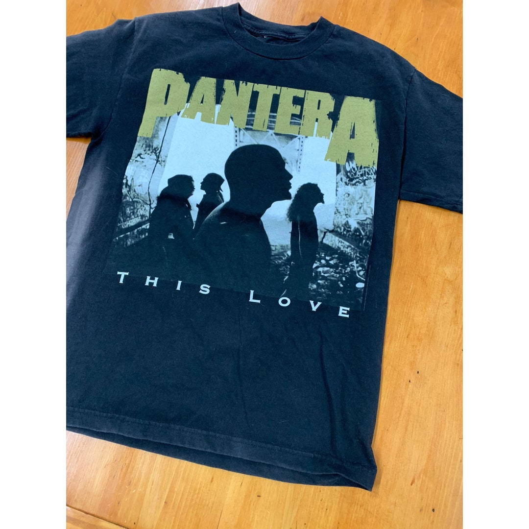 Vintage Pantera Sun Faded Band T-shirt - Etsy