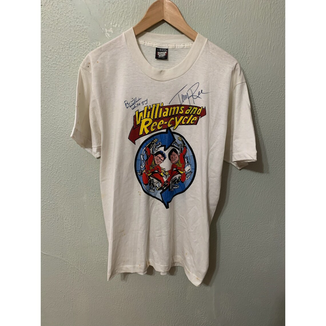 Vintage Williams and Ree-cycle Band Teevintage Tshirt - Etsy