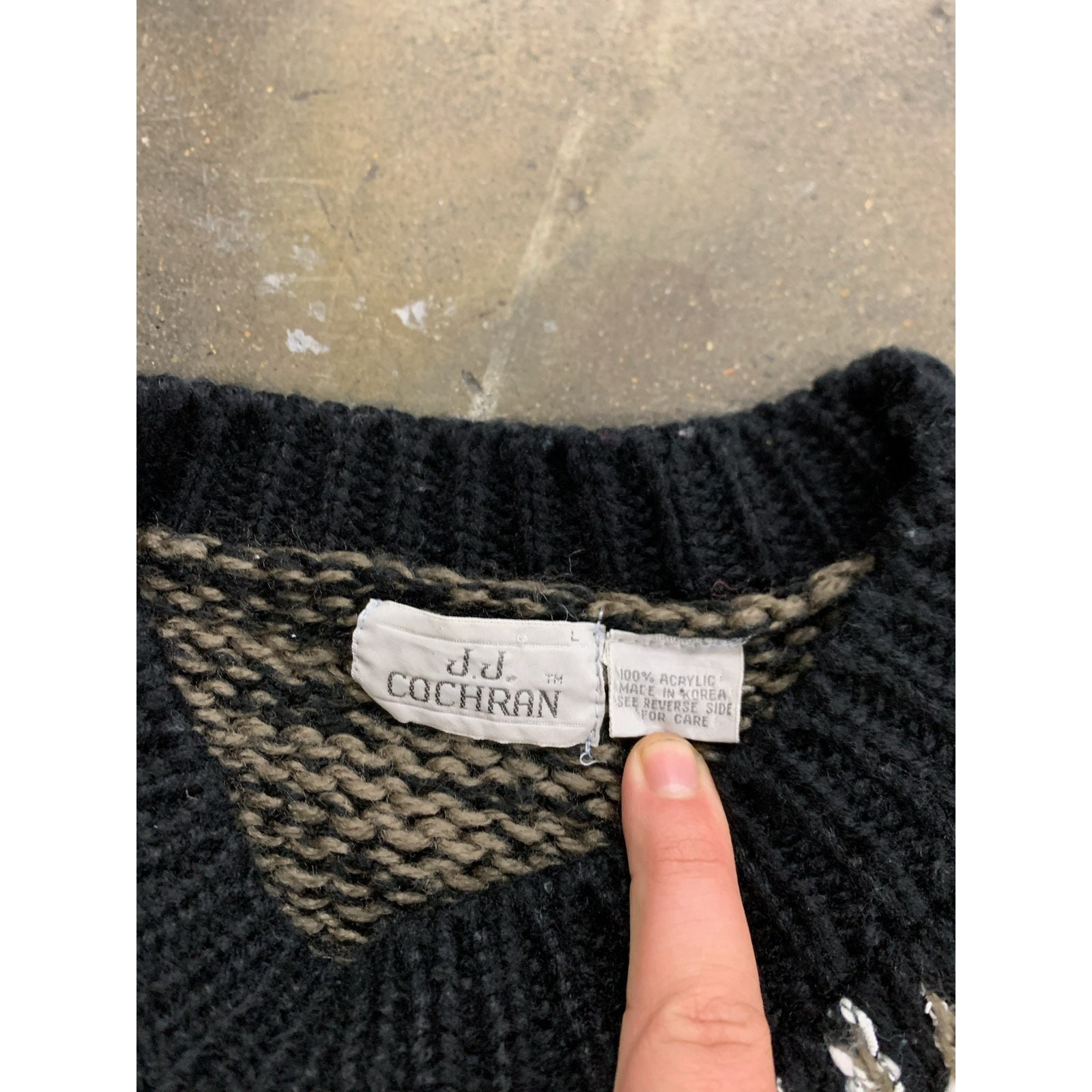 Vintage JJ Cochran Pearly Gates Knit Sweatervintage Tshirt - Etsy