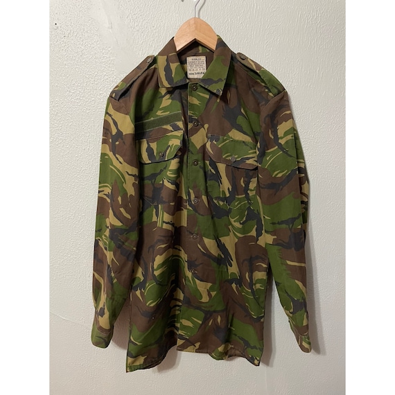 Vintage 1990s European DPM Military Camo Shirt - Etsy