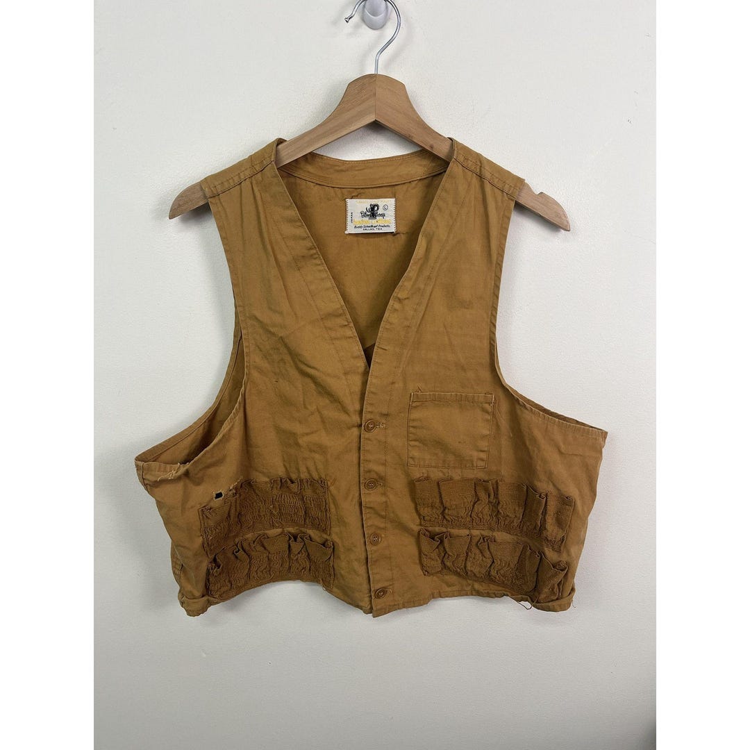 Vintage 1980s Japanese Hunting Clothing Shotgun Vest Size L - Etsy