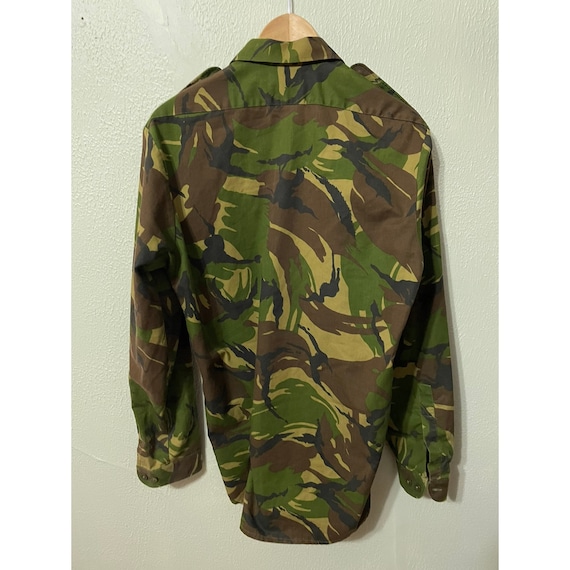 Vintage 1990s European DPM Military Camo Shirt - Gem