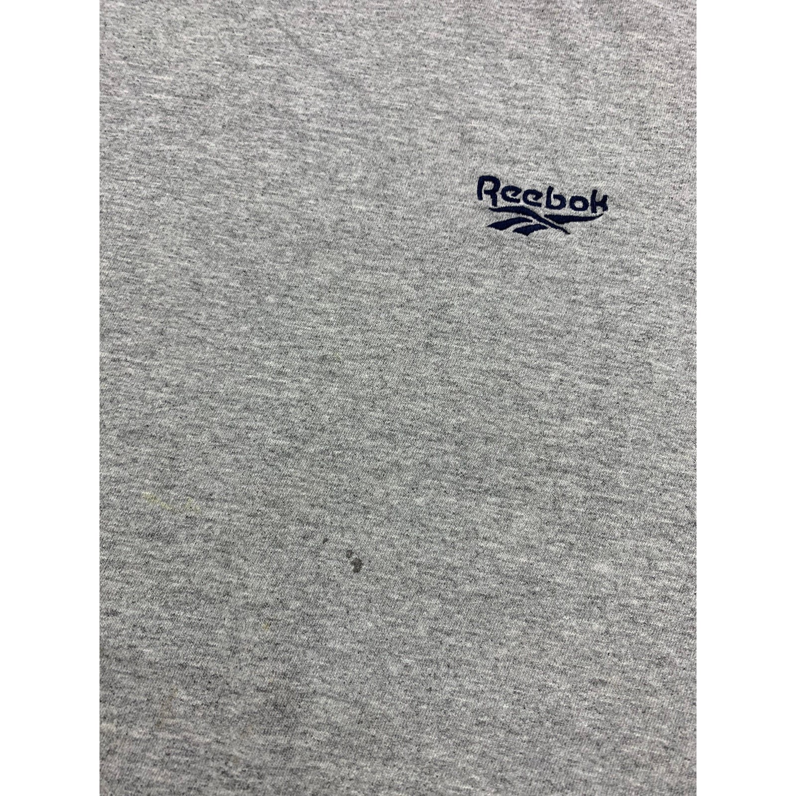 Vintage Reebok Embroidered Logo Heathergray Tee Vintage Tshirt Gift for ...