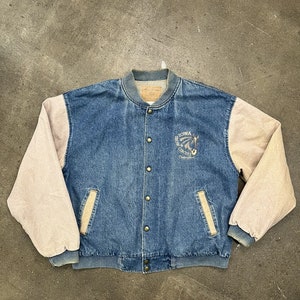 Vintage Varsity Jacket 98 Iowa Horse Rider Championship Coat Vintage ...