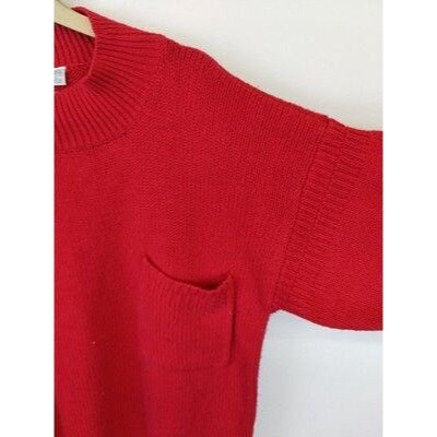 Vintage Knit Sweater Trader Bay Pocket Sweater Size L Rare Outerwear ...