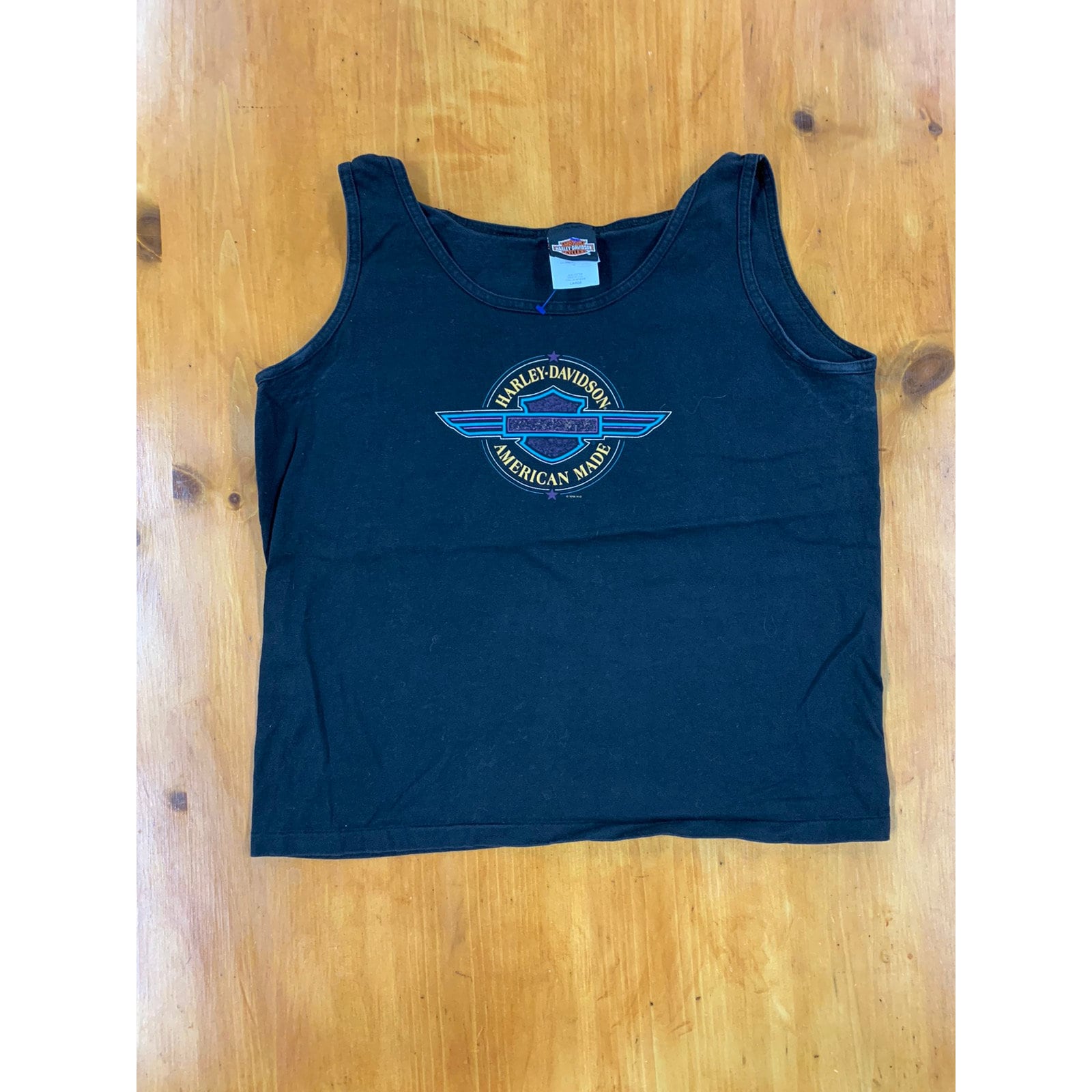 Vintage 1990s Harley Davidson Tank Top Fathers Day - Etsy