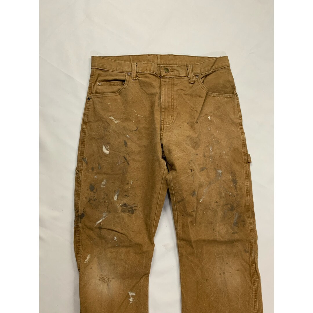 Vintage Dickies Brown Paint Splattered Pants - Etsy
