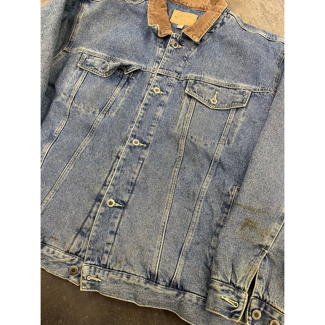 Vintage 1990 Knob Creek Denim Jacketvintage Tshirt - Etsy
