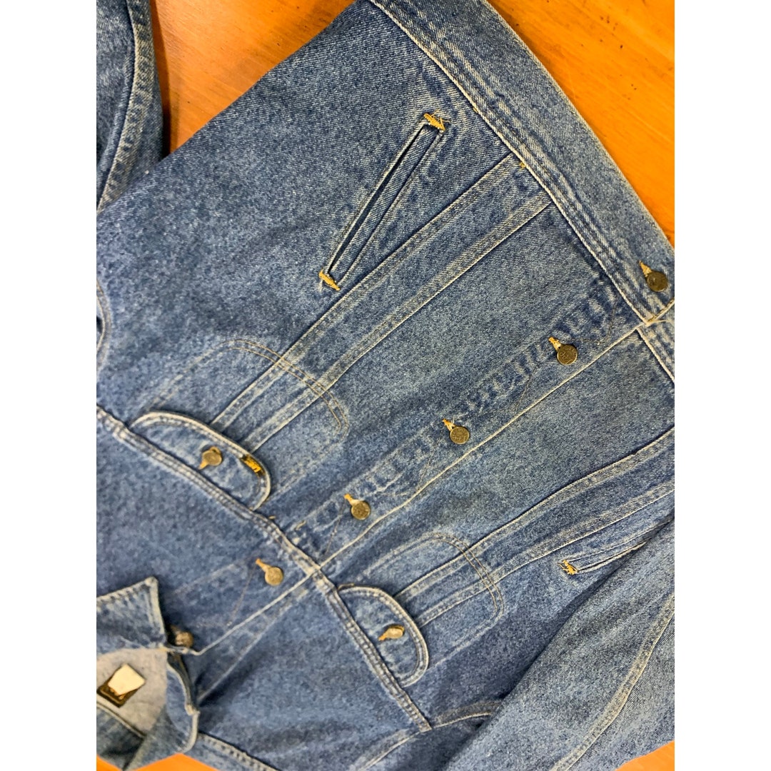 Vintage Lee Riders Denim Jacket - Etsy