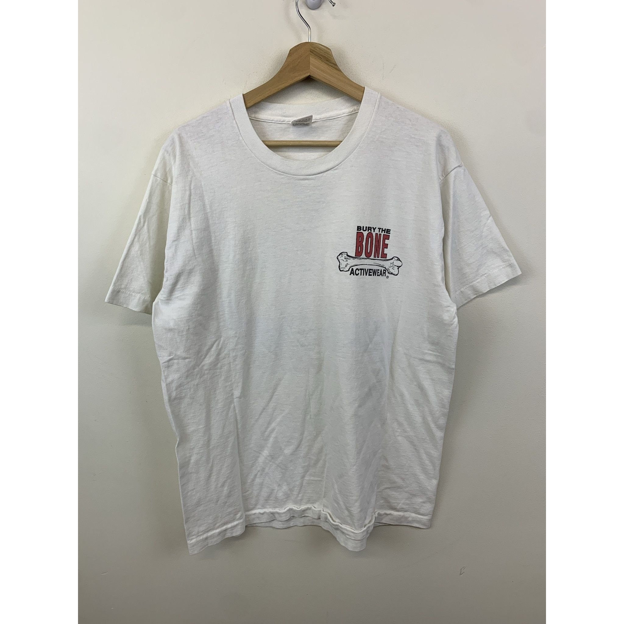 Vintage Bury the Bone Activewear 1990s Single Stitch Tee Vintage Bury the Bone Activewear 1990s Single Stitch Tee