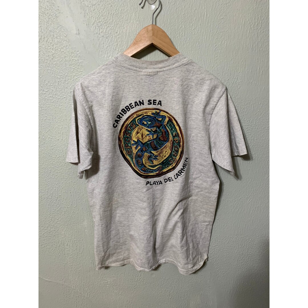 Vintage Playa Del Carmen Caribbean Tee - Etsy