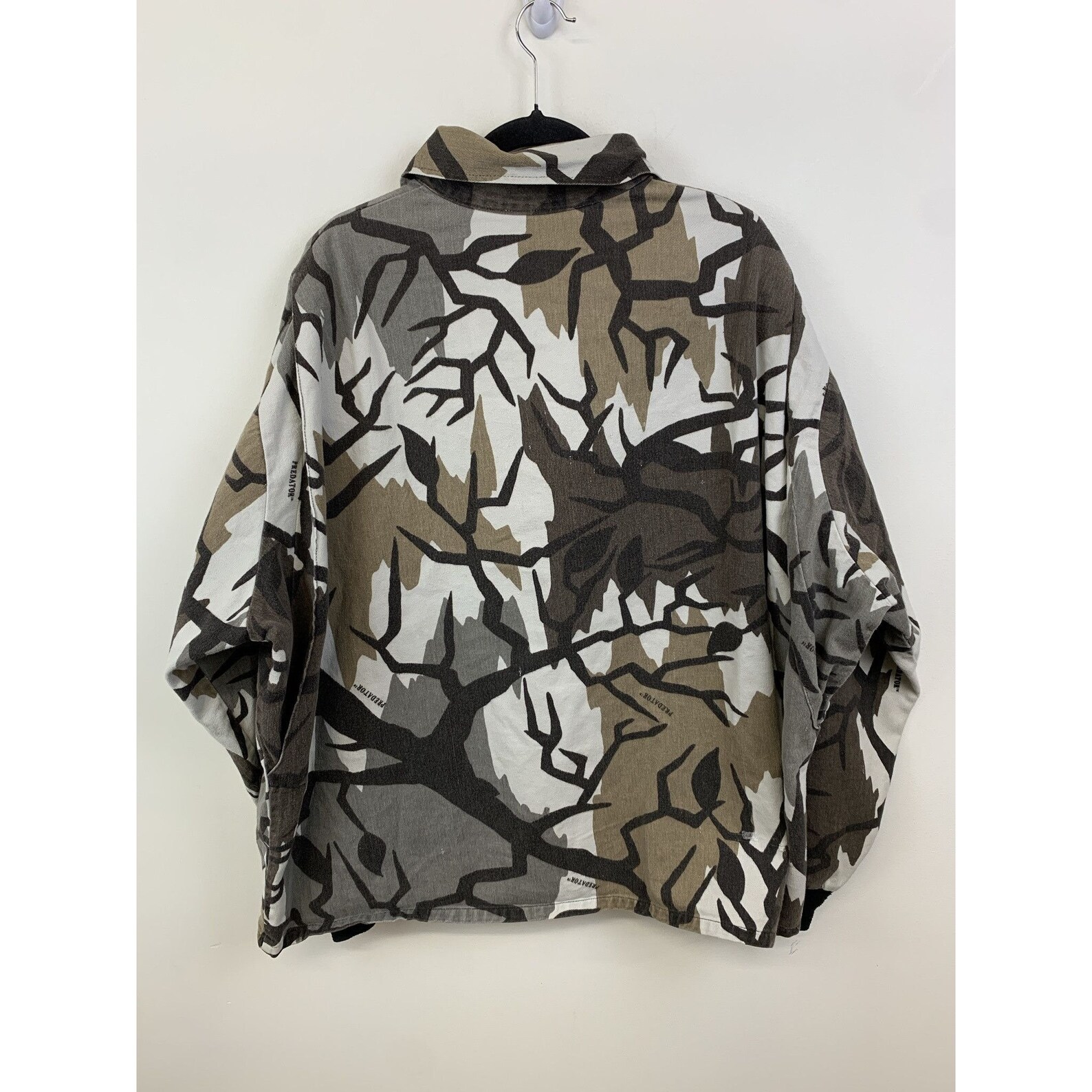 Vintage Predator Camo Jacket 1990s Realtree Predator Camo Zip Light ...