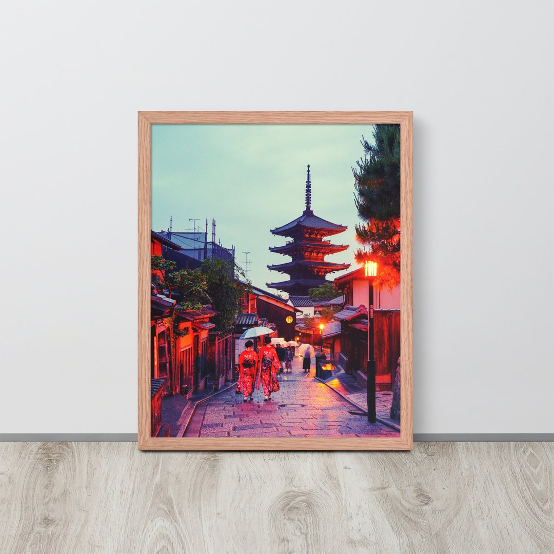 Great Sunset From Kyoto Print, Japanese PRINTABLE Arts, Kyoto Retro ...