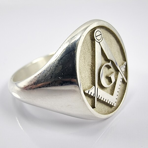 Masonic Ring - Etsy
