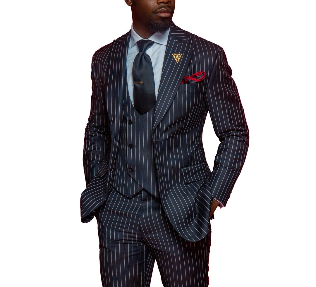 Priest Charcoal Black 3-piece Suit - Etsy