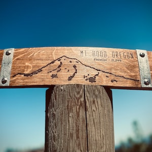 Custom Laser Engraved Wine Barrel Stave Sign - Etsy