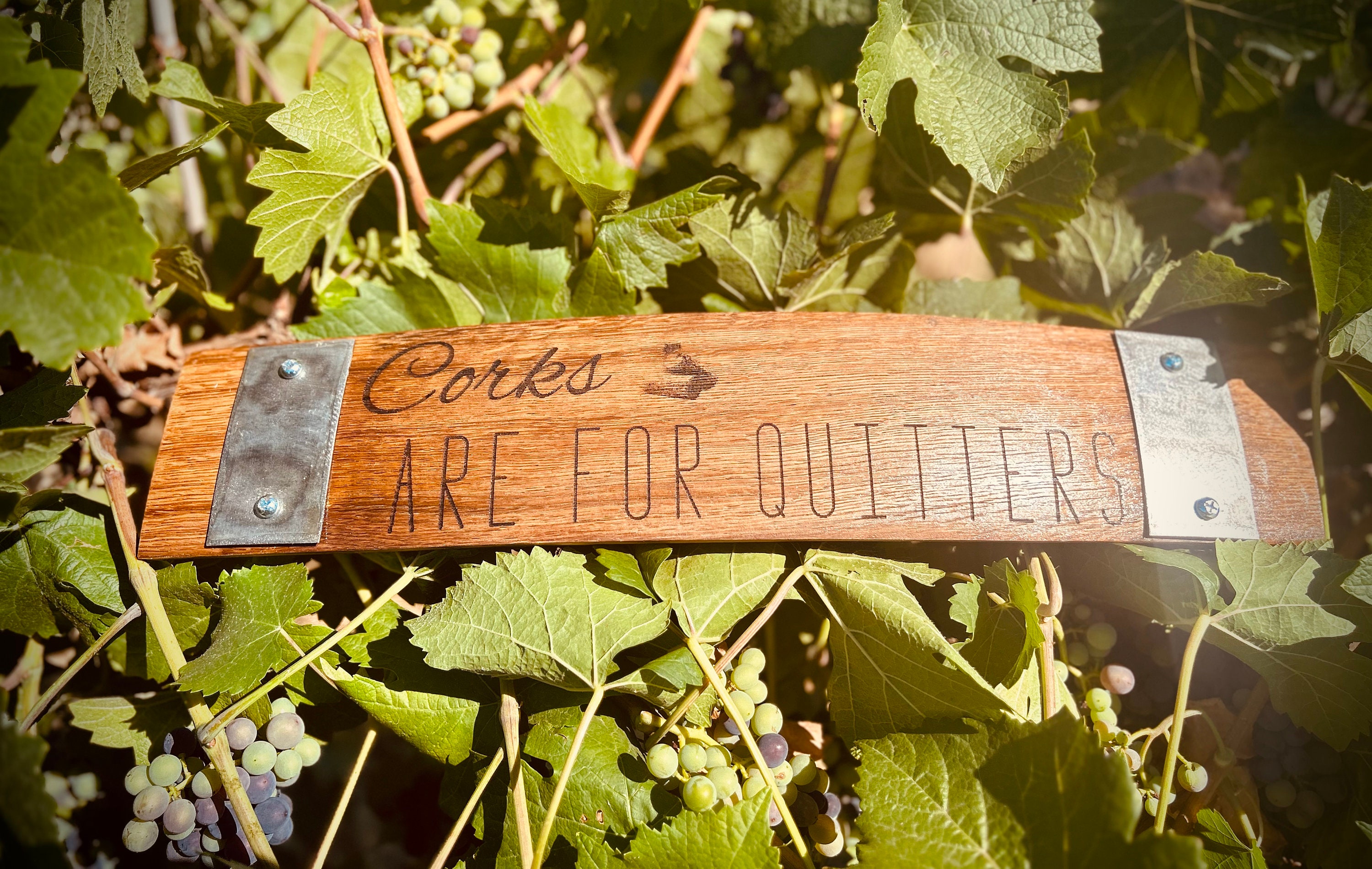 Custom Laser Engraved Wine Barrel Stave Sign - Etsy