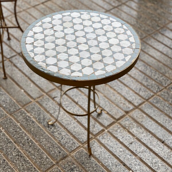 Bistro Mosaic Table - Etsy