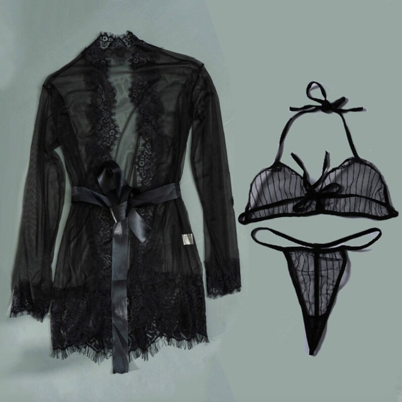 Girls Sexy Lingerie Set Woman Exotic Pajamas Lace Nightie - Etsy