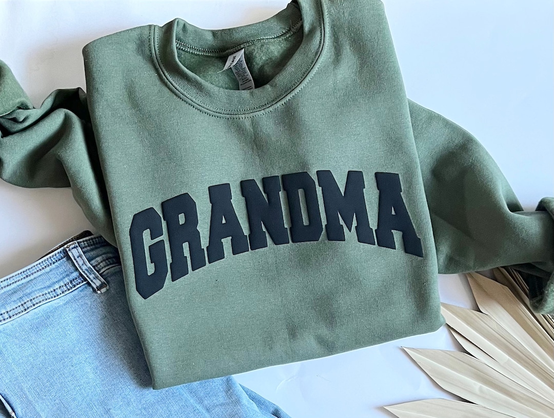 Grandma Sweatshirt, Grandma Gift, Green Grandma Sweatshirt - Etsy