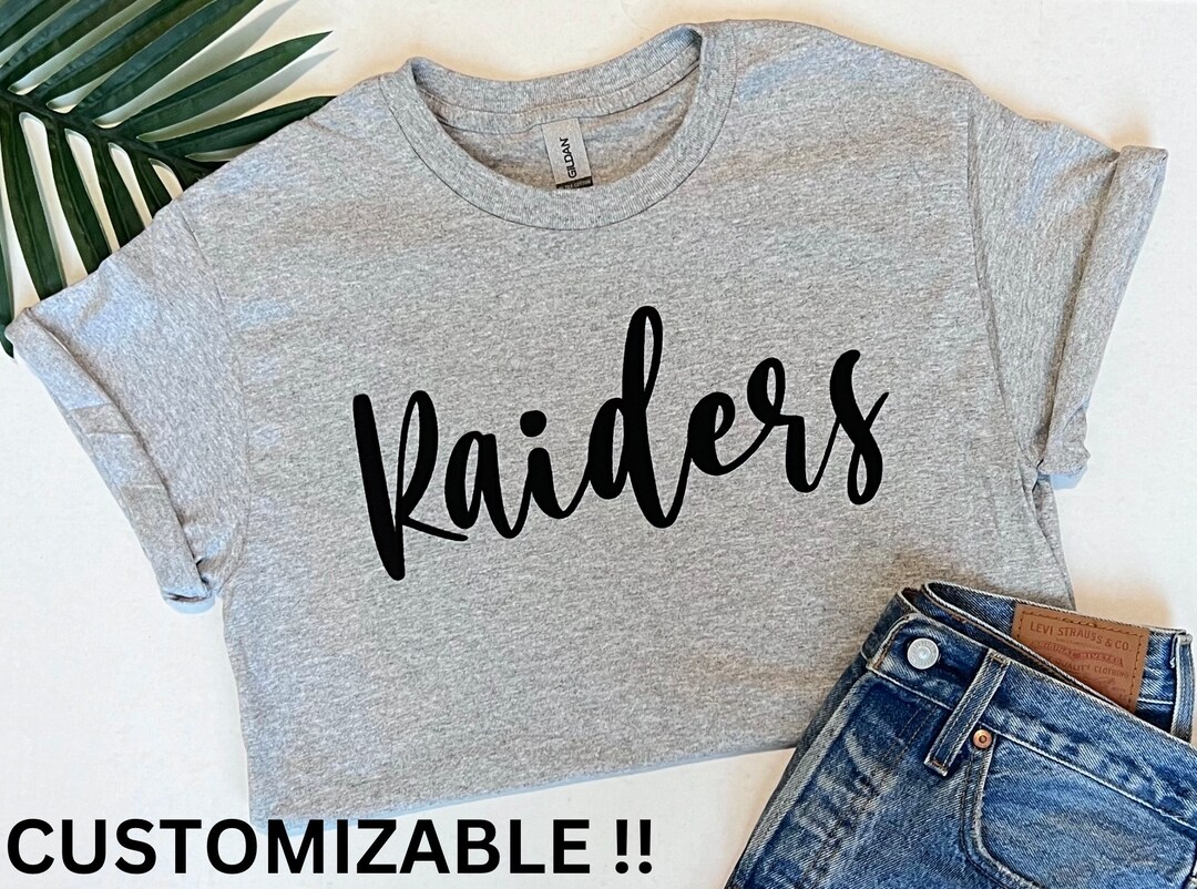 Custom Team Name T-shirt, Custom Mascot T-shirt - Etsy