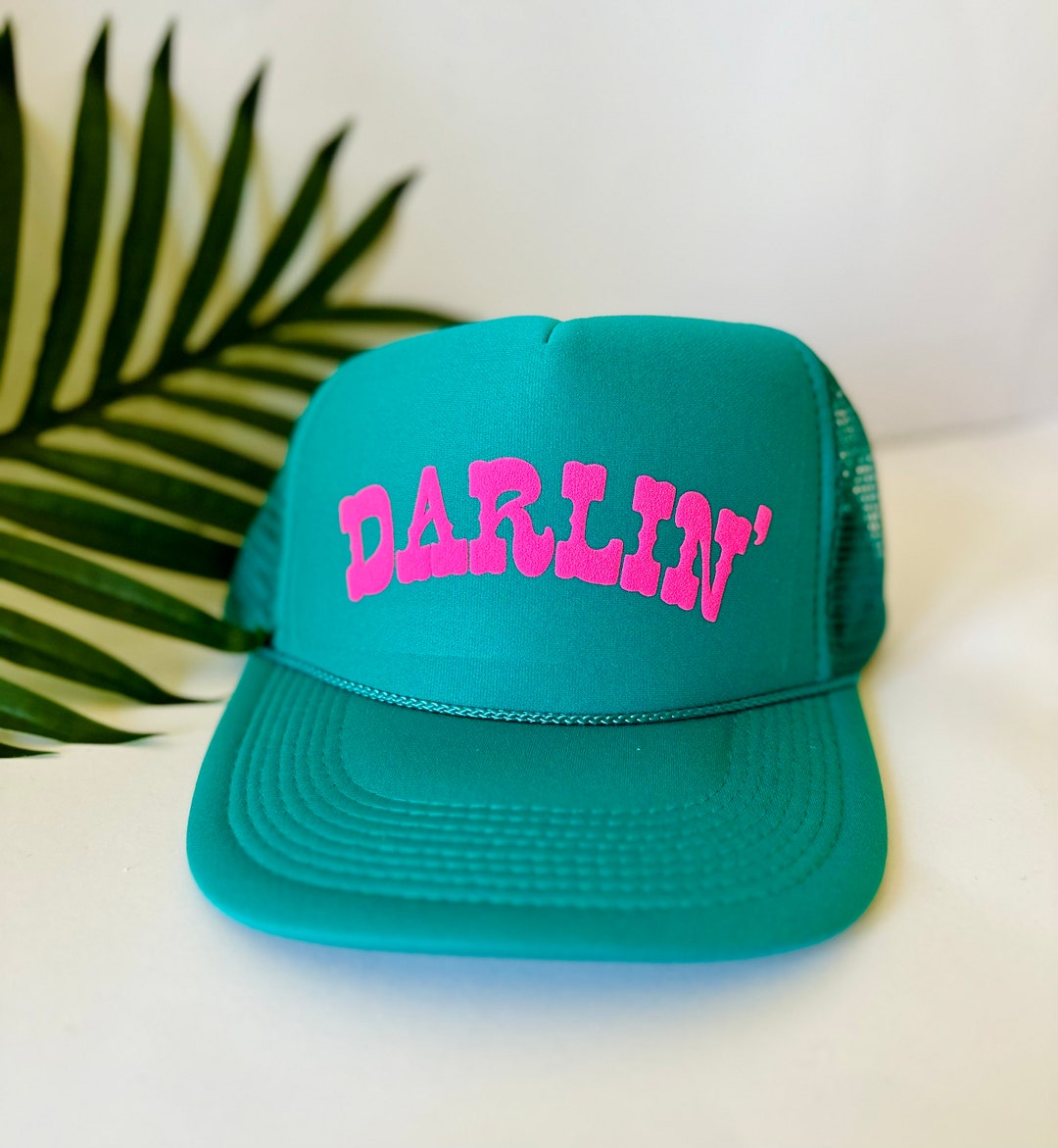 Darlin’ Trucker Hat, Womens Trucker Hat, Lake Hat, River Hat, Western Trucker Hat - Etsy