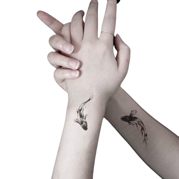 Simple Carp Tattoos