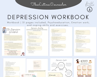 Anxiety Therapy Worksheets, Anxiety Affirmations, Therapy Resources ...