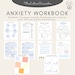 Anxiety Workbook, Anxiety Worksheets, Therapy Resources, Therapist ...