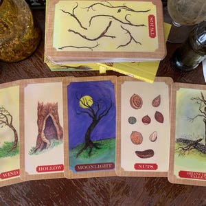 Tree of Life Oracle Cards Deck USED - Etsy