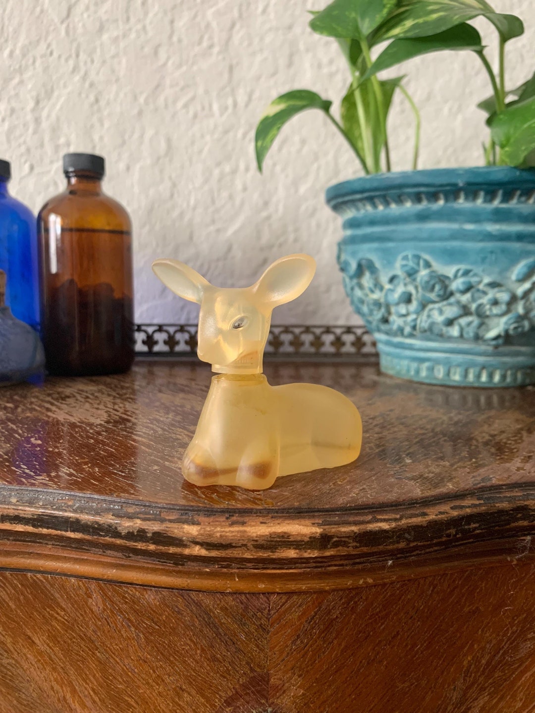 Vintage Avon Precious Doe Field Flowers Cologne Bottle - Etsy