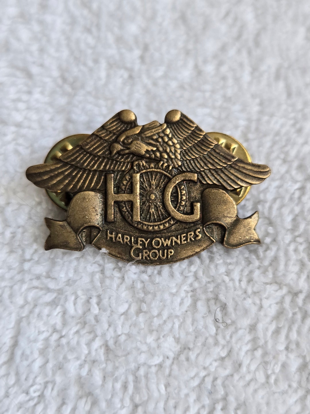 Harley Owners Group HOG Eagle Pin 1983 - Etsy