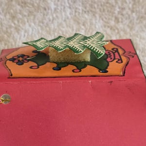 Three Dimensional Holiday Gift Package Cards Vintage Set of 11 Tie on ...
