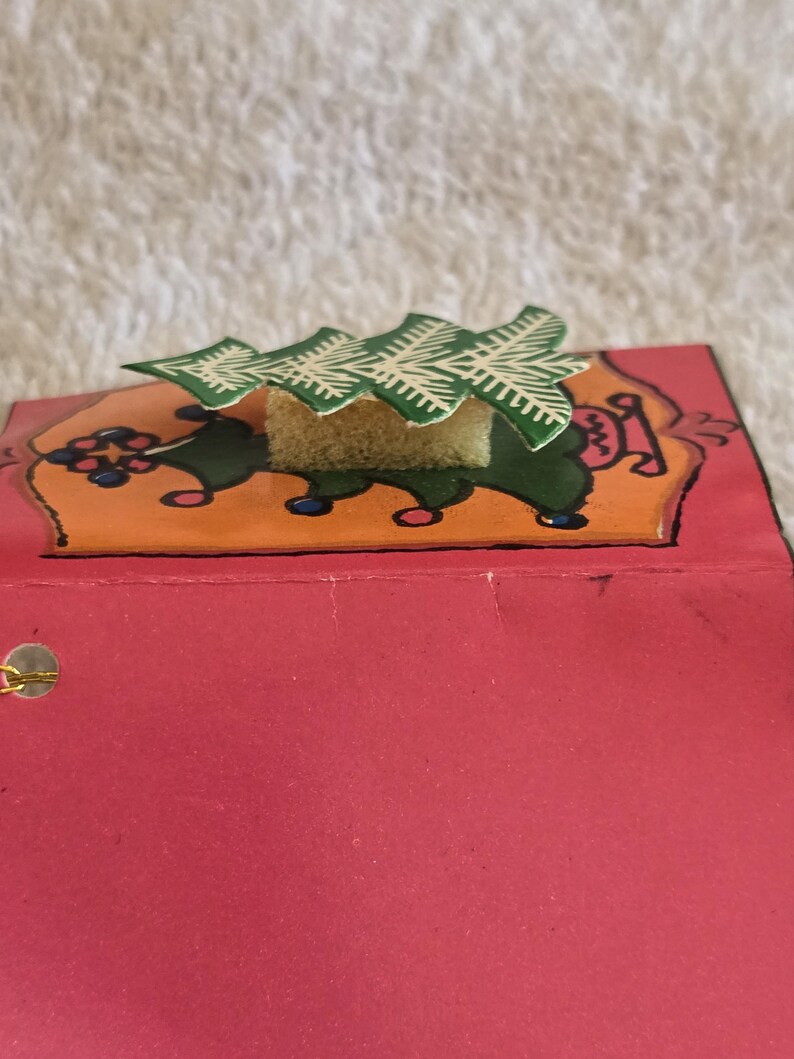 Three Dimensional Holiday Gift Package Cards Vintage Set of 11 Tie on ...