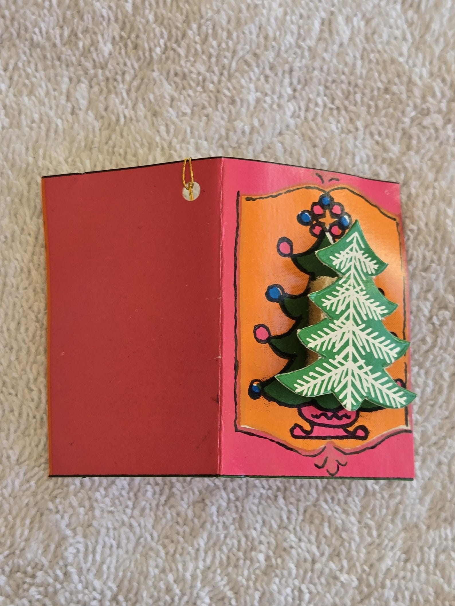 Three Dimensional Holiday Gift Package Cards Vintage Set of 11 Tie on ...