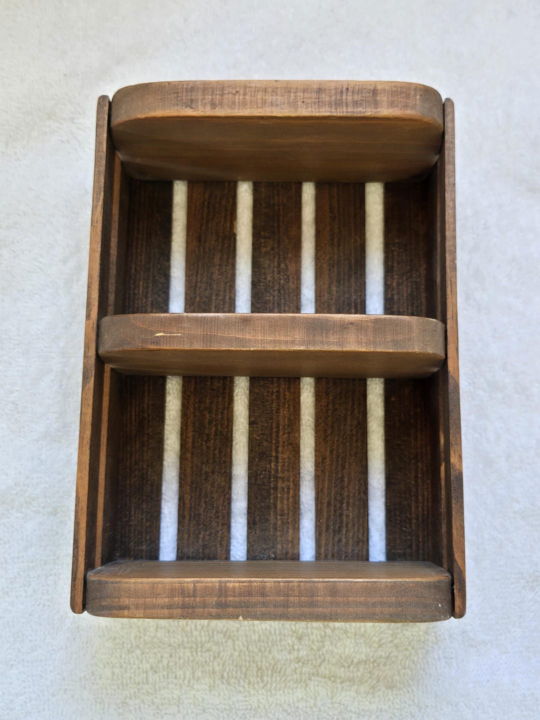 Small Wooden 2 Tier Vintage Display Shelf - Etsy