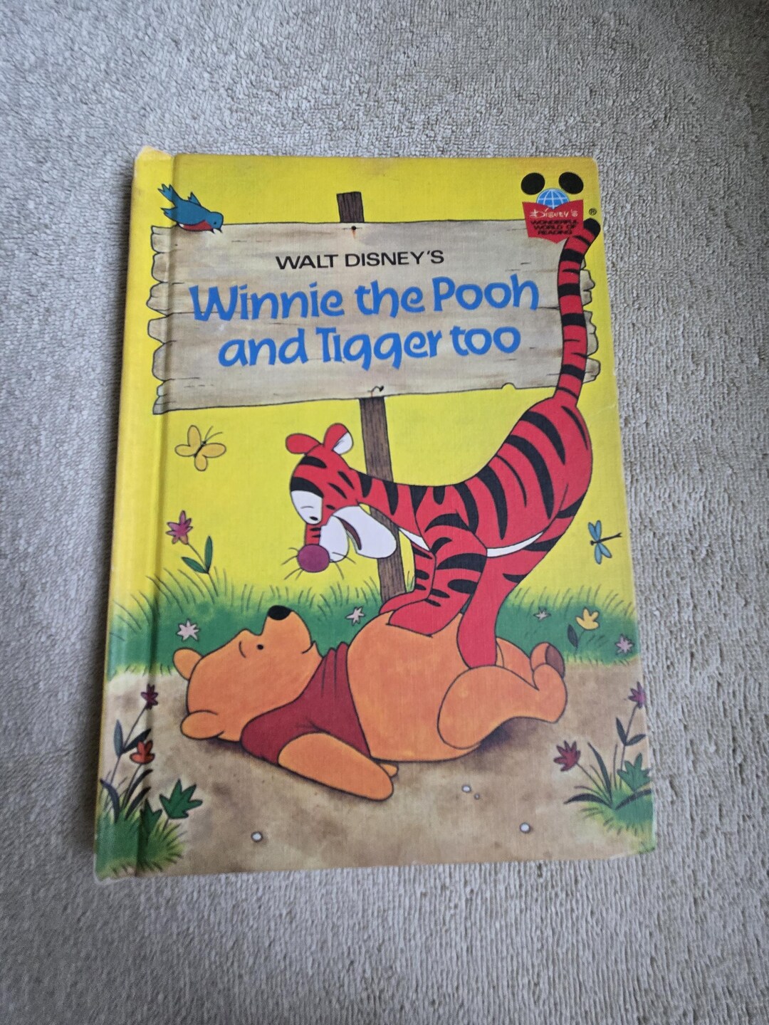 Winnie the Pooh and Tigger Too Vintage Walt Disney Book 1975 Edition - Etsy