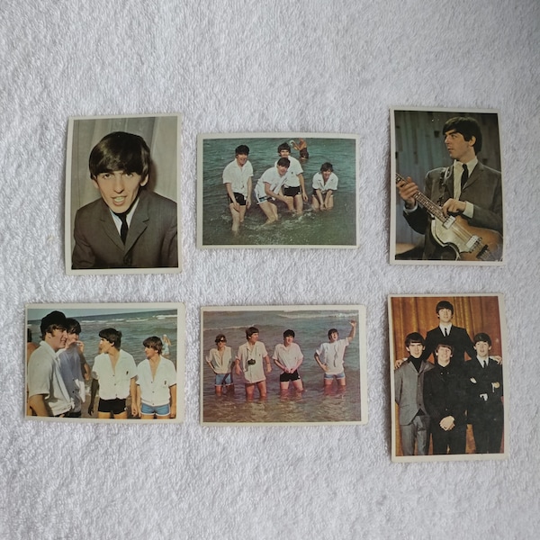 Beatles Color Cards - Etsy