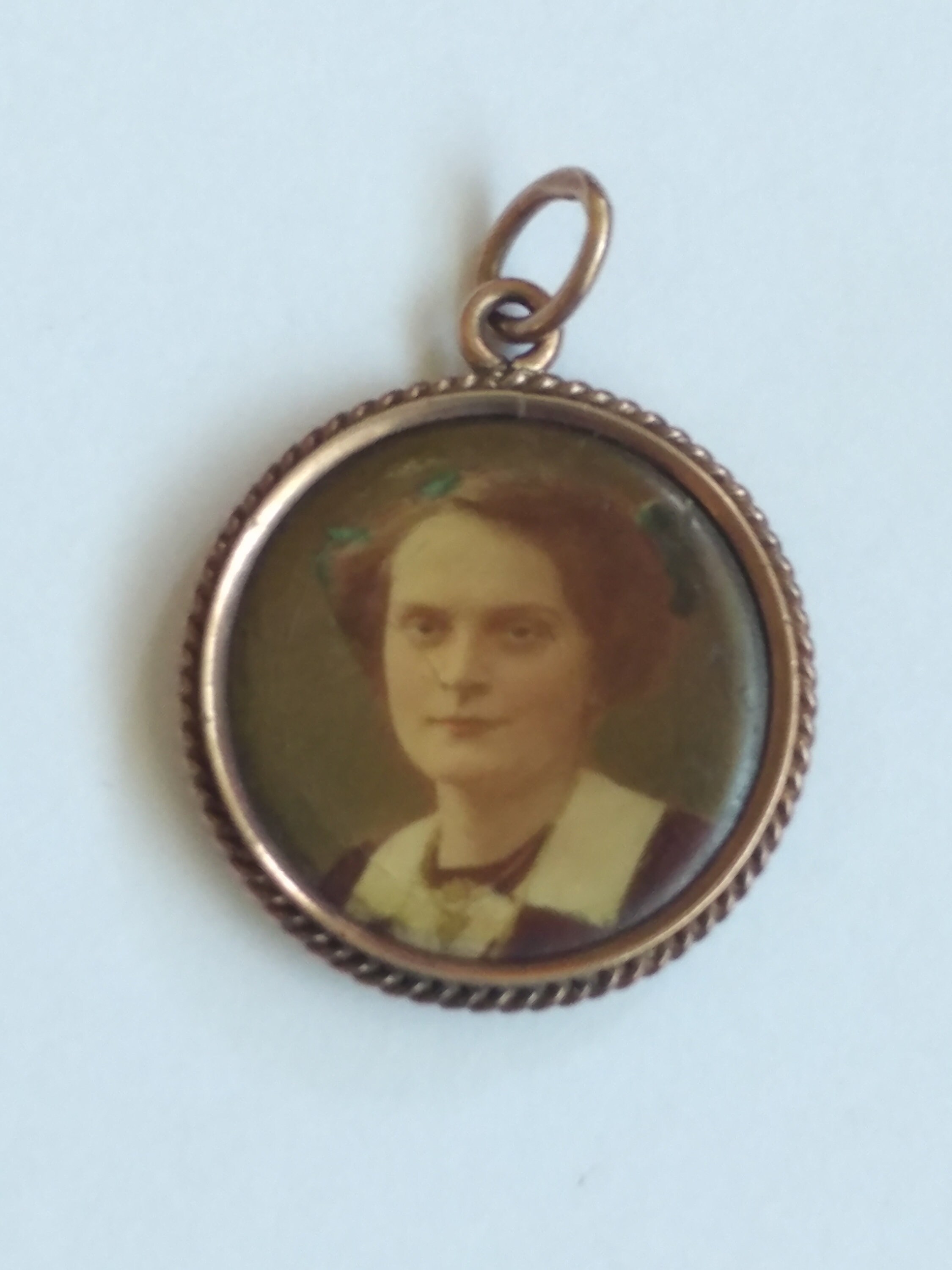 Mourning Locket 8k Gold Antique Edwardian Keepsake Pendant Medallion - Etsy