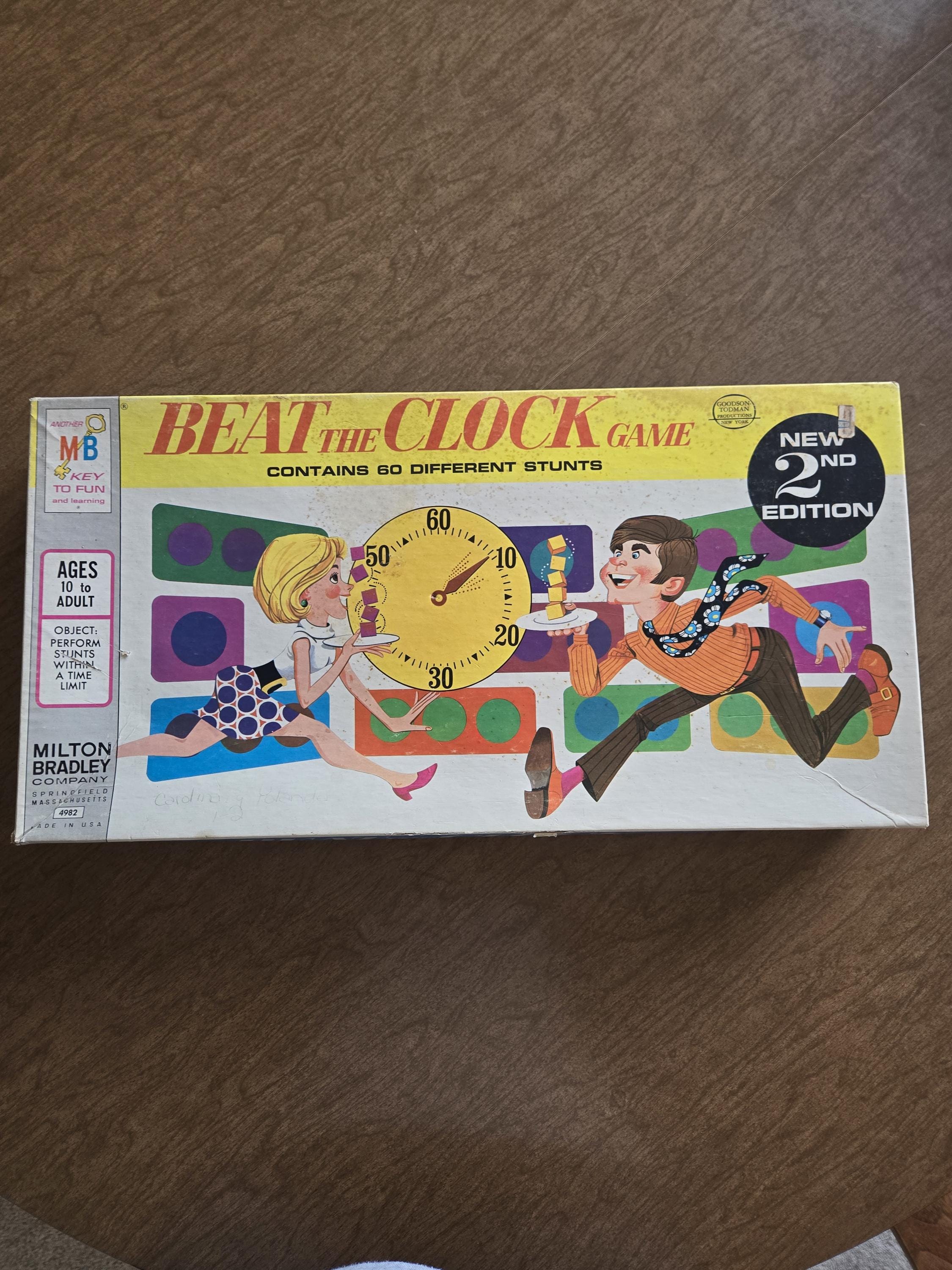 Beat the Clock Game Milton Bradley 2nd Edition 1969 - Etsy