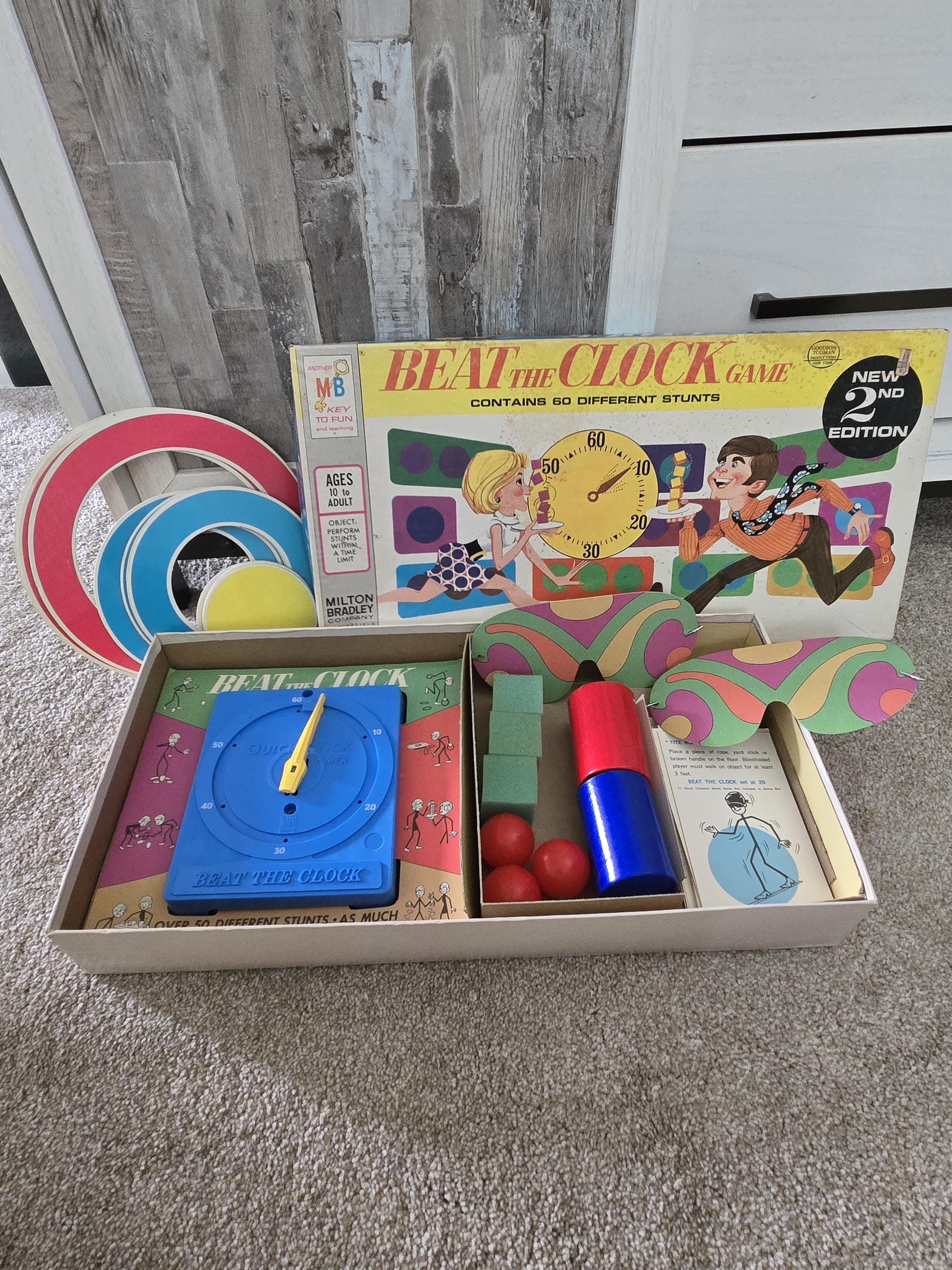 Beat the Clock Game Milton Bradley 2nd Edition 1969 - Etsy