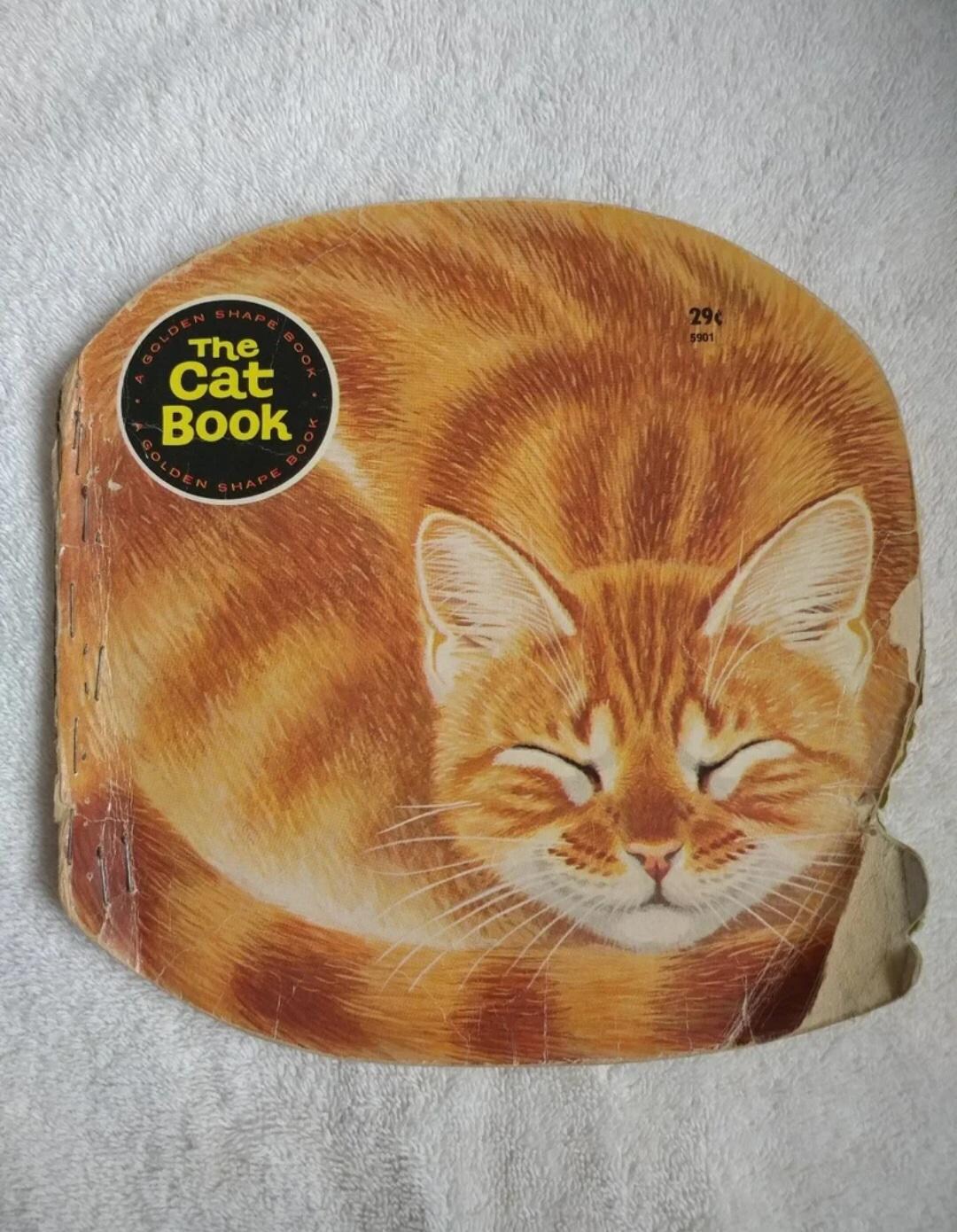 The Cat Book Vintage Golden Shape Book 1964 - Etsy