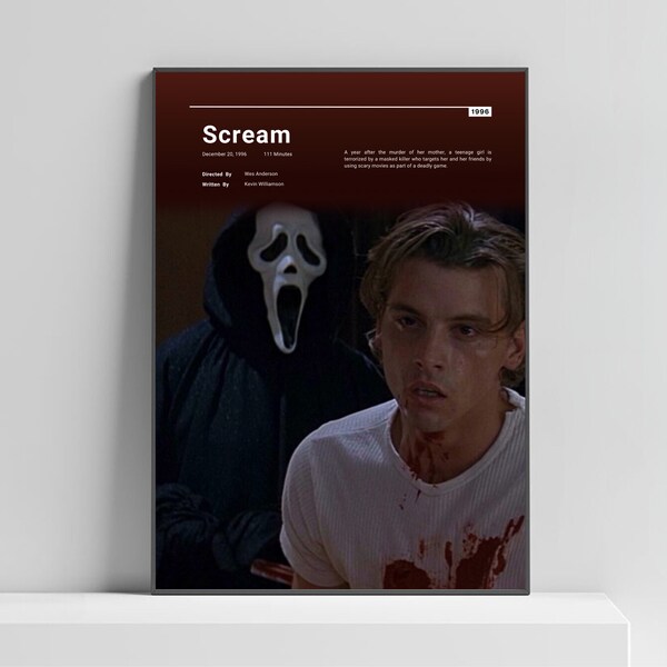 Ghostface Bedroom Decor - Etsy