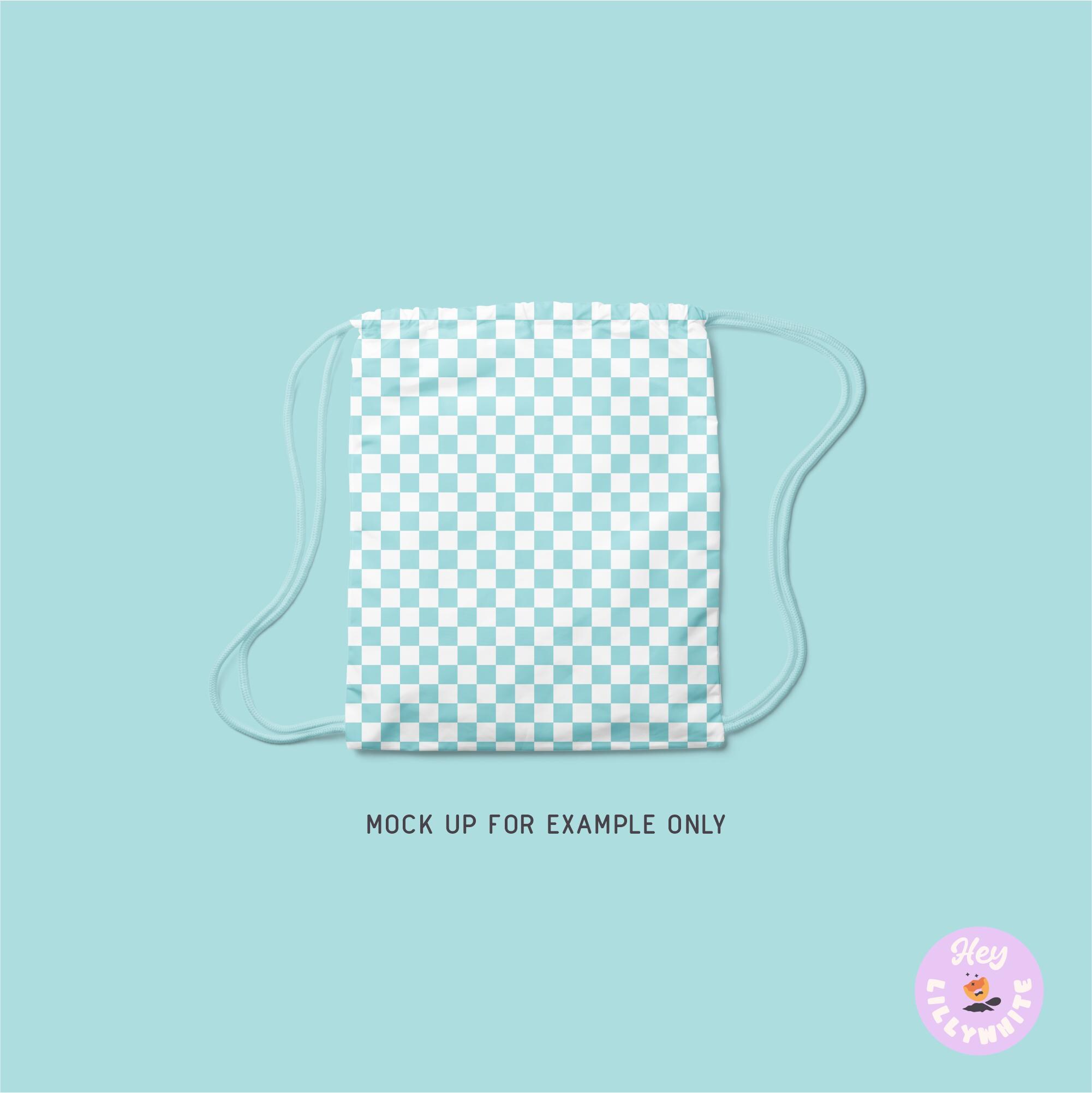 Light Teal and White Checkered Pattern, Checkerboard Seamless Repeating ...