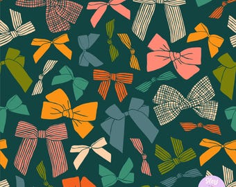 Party Retro Coquette Bows Seamless Pattern, Bow Print, Bow Surface ...