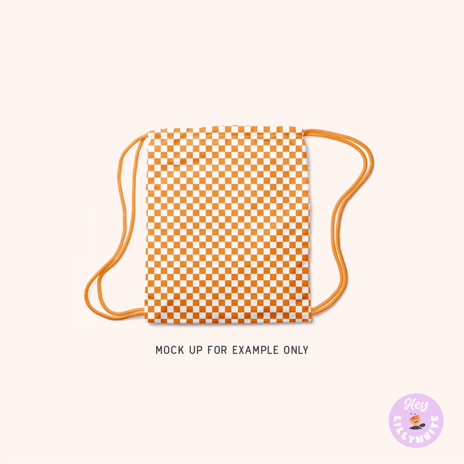 Orange and White Checkered Pattern, Orange Checkered, Seamless ...