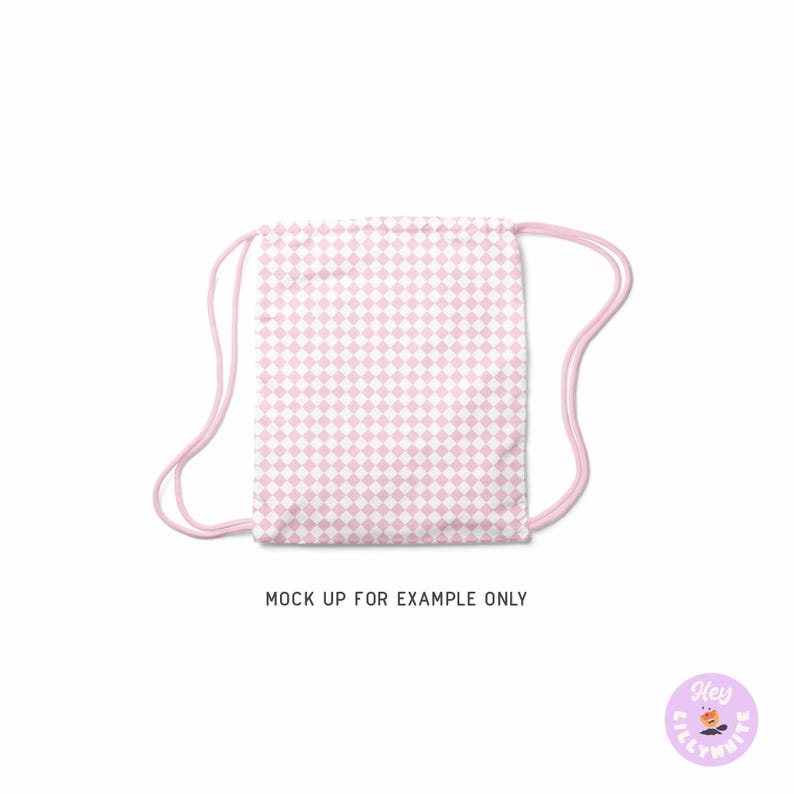 Light Pink and White Diamond Seamless Pattern, Diamond Checkers ...