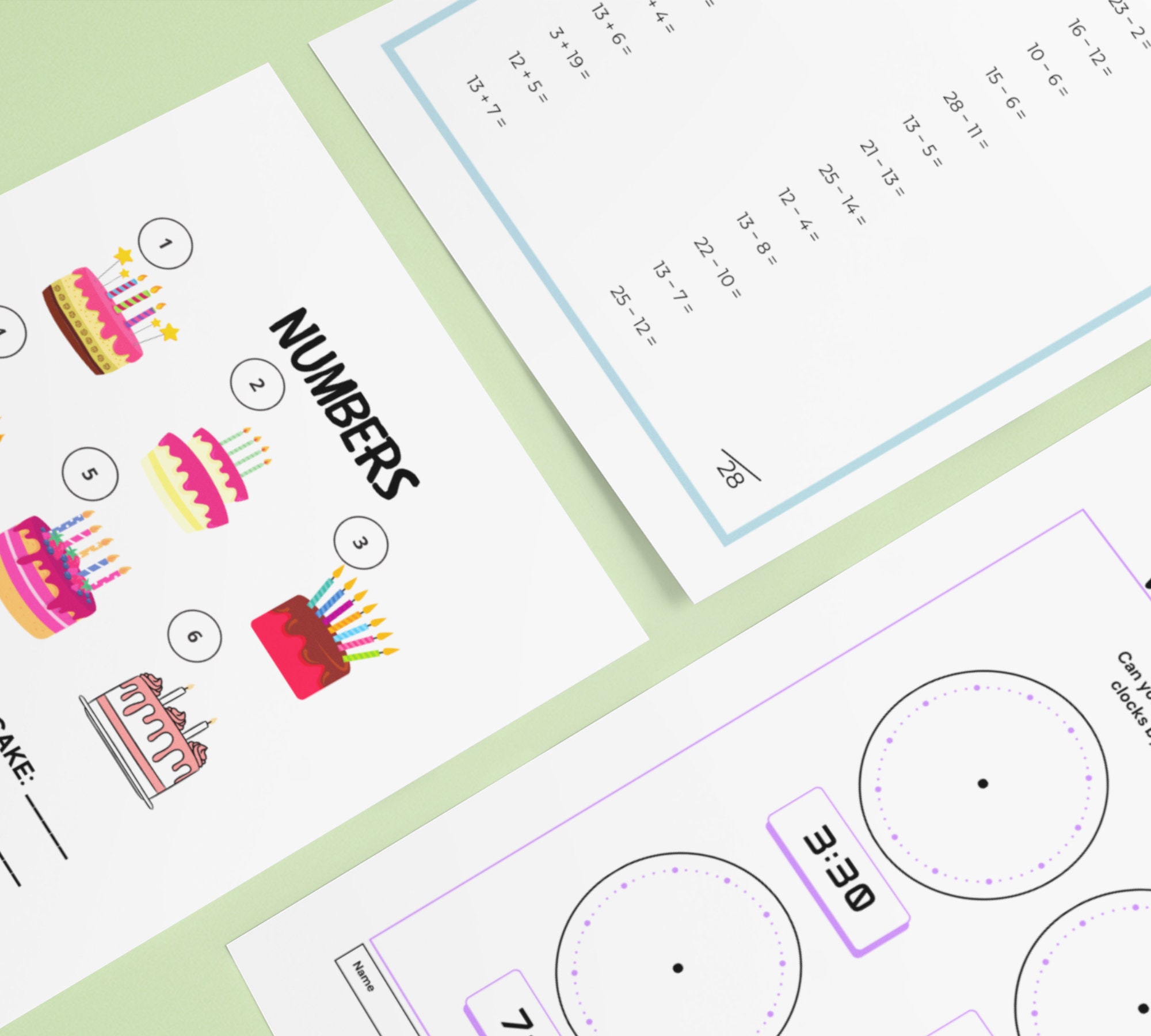 Math Magic for Kids: Pre-k & Kindergarten Learning Bundle - Etsy